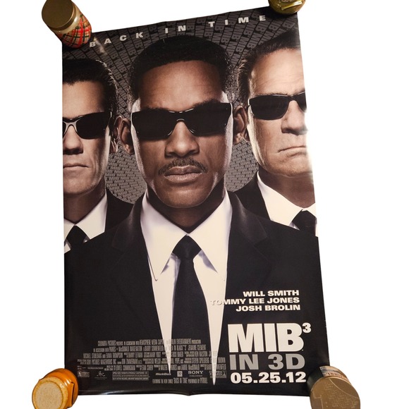 Art | Men In Black 3 Mib 3 212 Promo Movie Poster 27x40 Will Smith Josh ...